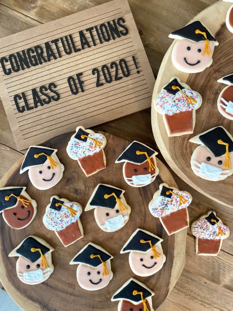 Graduation Short Dough Cookies - The Mad Hatter's Café & Bakeshop | The ...